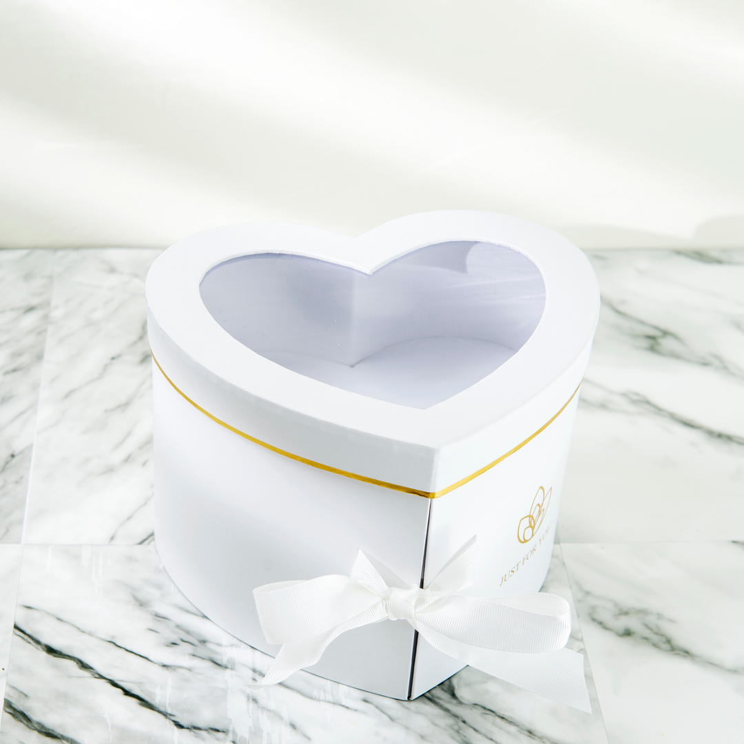 Two-Drawer Heart Shape "Just For You" Box| Holiday Box |Flower Box |Mo ...
